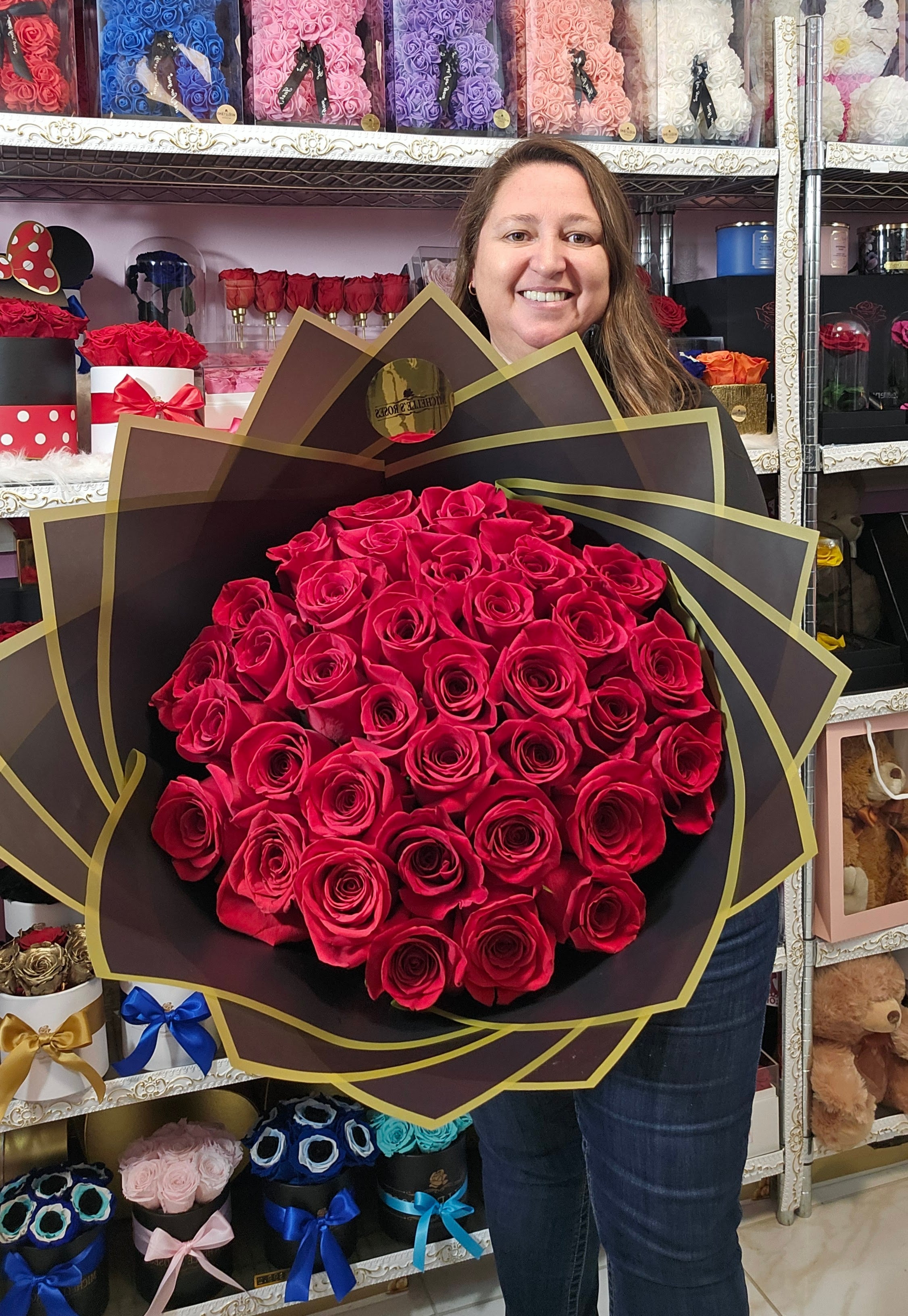 36 roses bouquet | Michelle's roses florist
