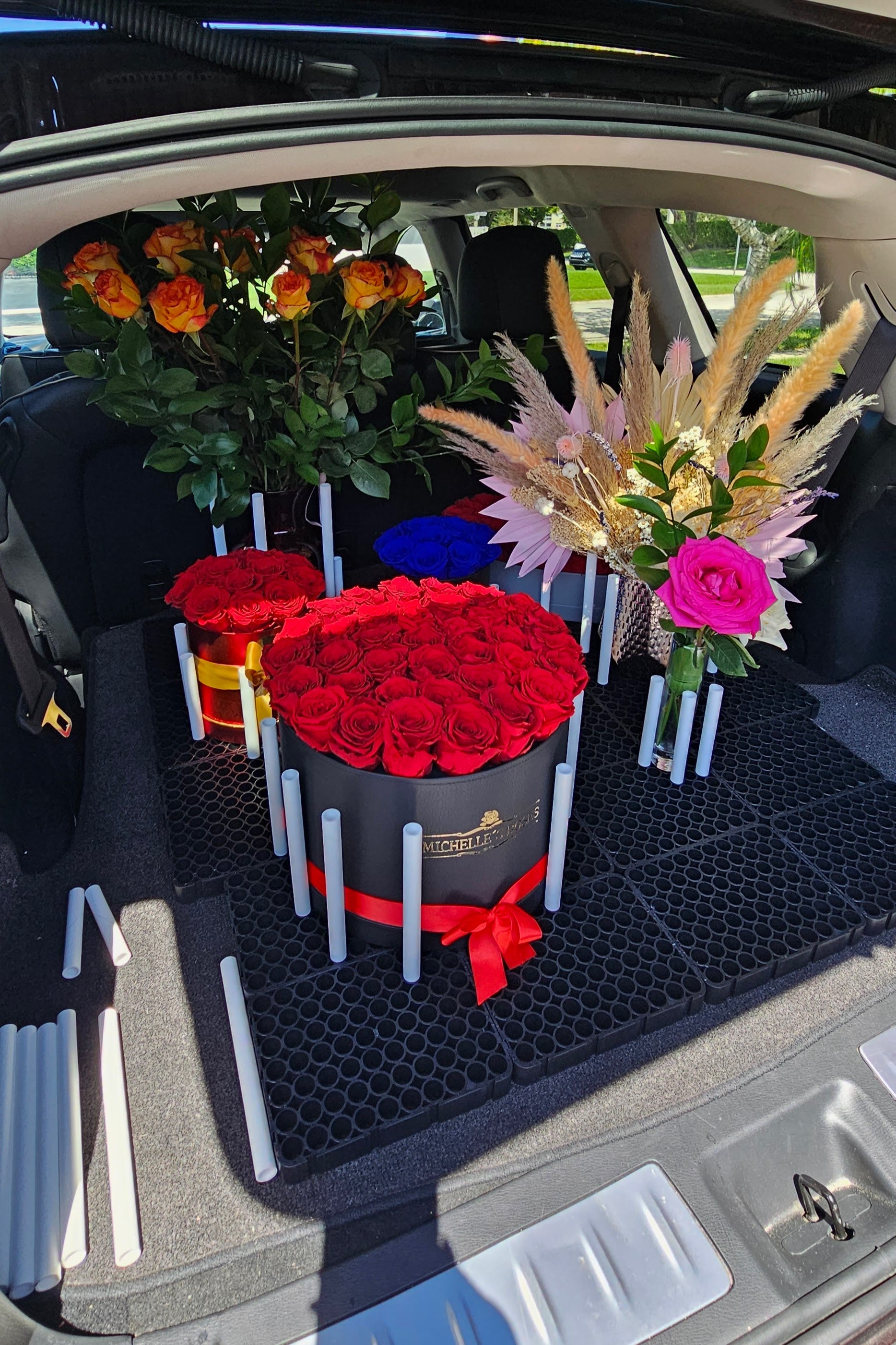 flowers transport system | Michelle's roses florist