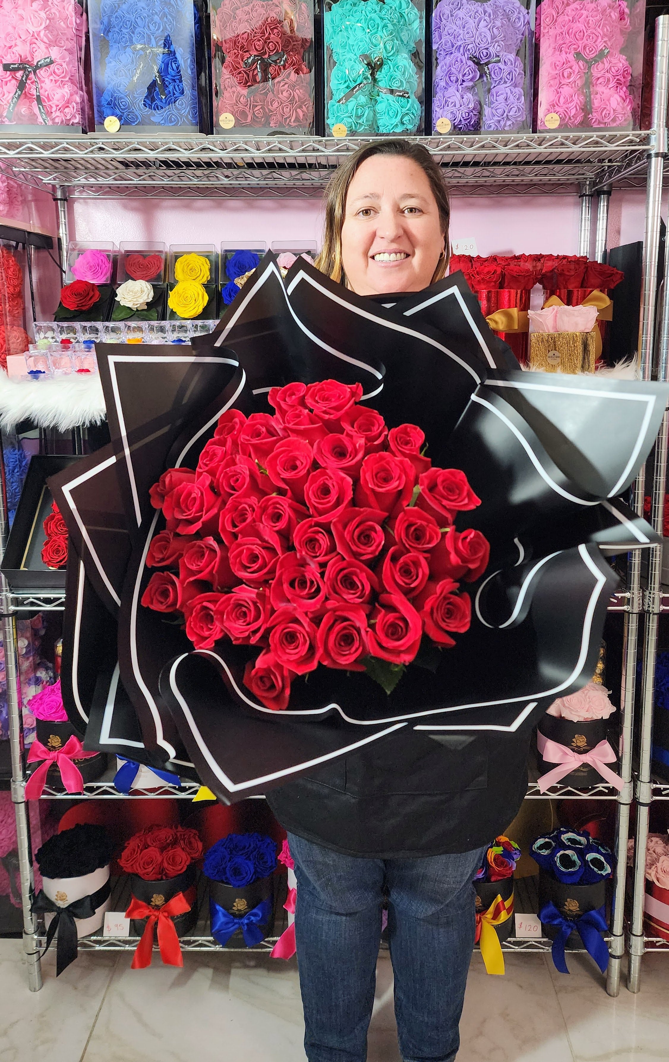 36 roses bouquet | Michelle's roses florist